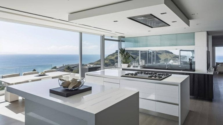 Modern Waterfall Island Kitchen Ideas: Comprehensive Guide